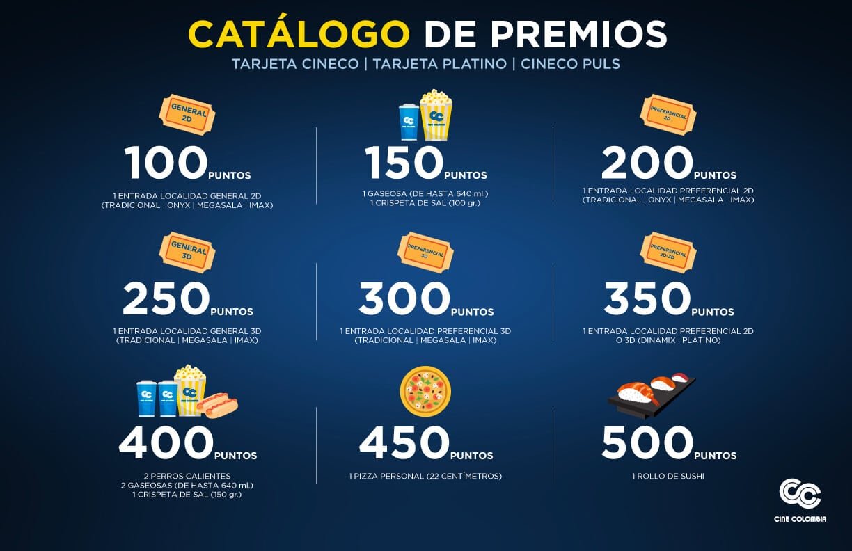 Cine Colombia - Cartelera de Estrenos - Boletería - Precios